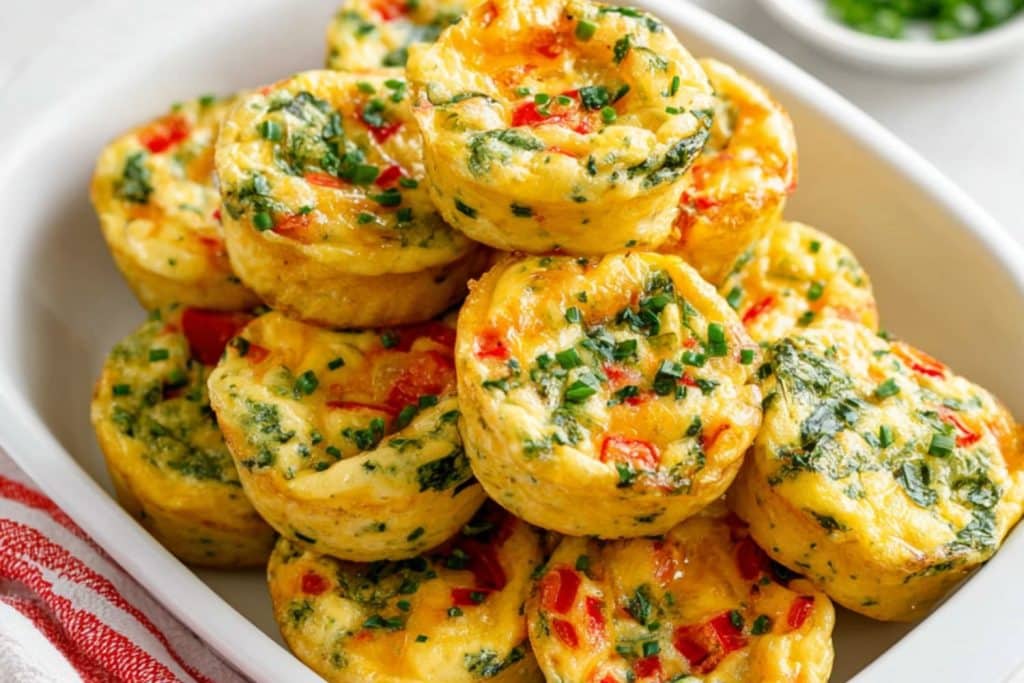 High Protein Cottage Cheese Egg Bites - Modern MORNINGS